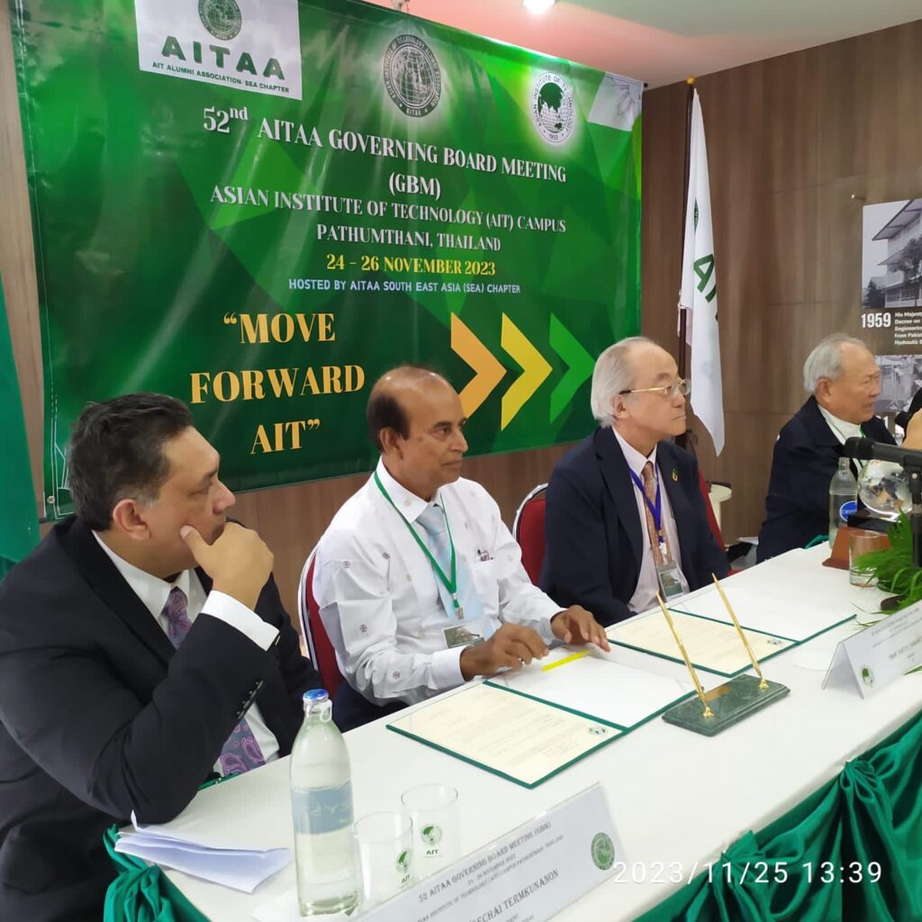 The 52nd GBM held on 25th November, 2023 at AIT, Bangkok – AIT Alumni Association